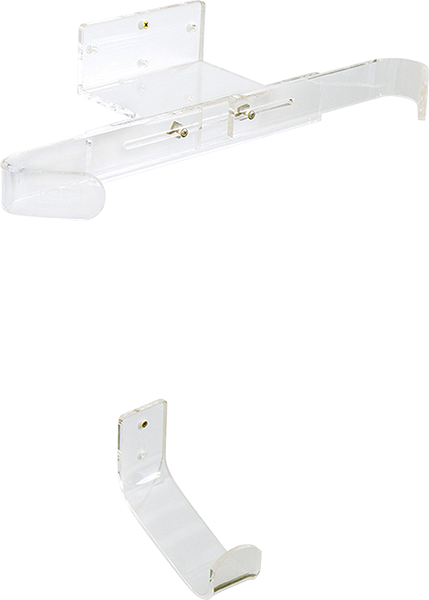 O&E Invisible Wall Display Rack Vertical | Boardparadise.com