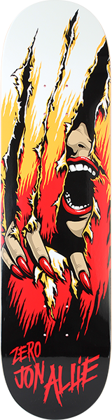 Zero Allie Slasher Reissue Skateboard Deck-8.25 W/Mob Grip ...