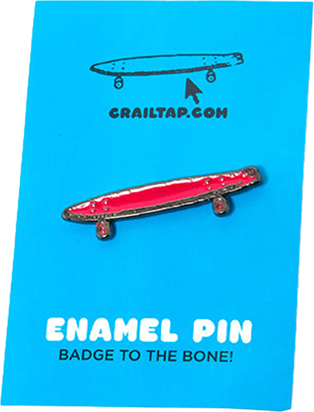 Crailtap Crail Logo Pin Multi Color | Boardparadise.com