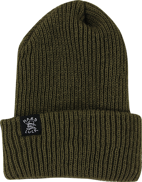 Hard Luck Og Woven Beanie Olive | Boardparadise.com