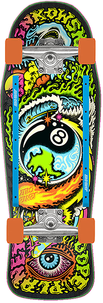 Santa Cruz Winkowski Dope Planet Skateboard Complete-10.34X30.54 ...