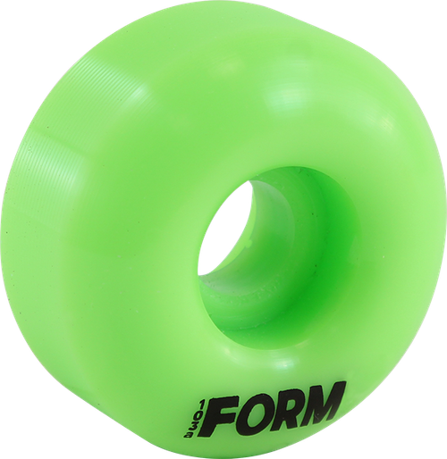 Form Solid 53Mm Lime Green Wheels Set | Boardparadise.com
