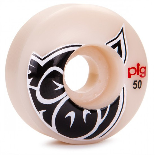Pig Head Wheels Set Natural 50Mm | Boardparadise.com