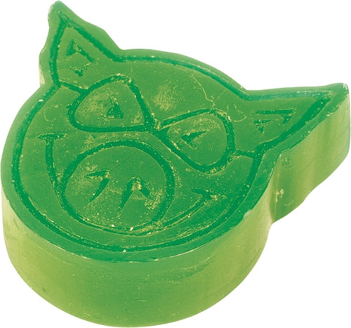 Pig Head Neon Curb Wax-Green | Boardparadise.com