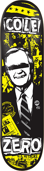 Zero Cole Texas Hold Em Skateboard Deck-8.25 | Boardparadise.com