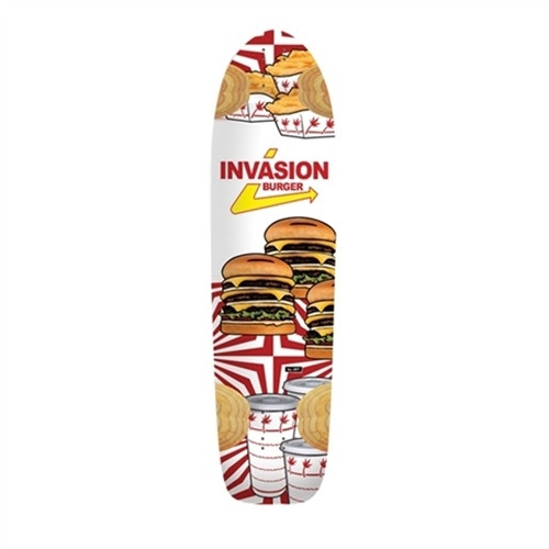 Jet Kook Kick Invasion Burger Longboard Deck 37X10 | Boardparadise.com