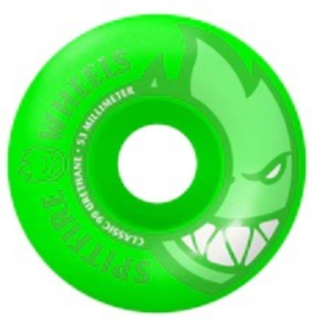 Spitfire Neon Bighead Edition Wheels Set Green 53Mm/99A | Boardparadise.com