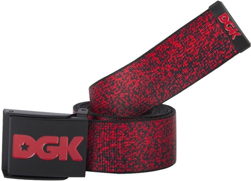 Dgk Fader Scout Belt Red/Blk | Boardparadise.com