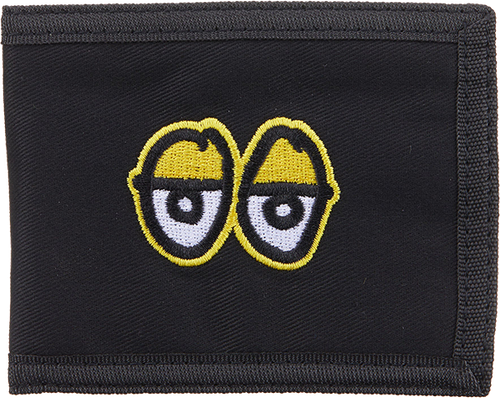 Krooked Eyes Bifold Wallet Black | Boardparadise.com