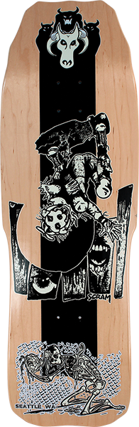 Scram Tex V Skateboard Deck-10.5X33 | Boardparadise.com