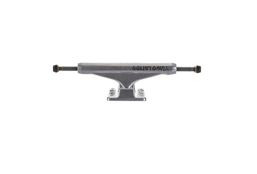 Independent Tiago Pro Mid Trucks Raw Black 149 Set | Boardparadise.com