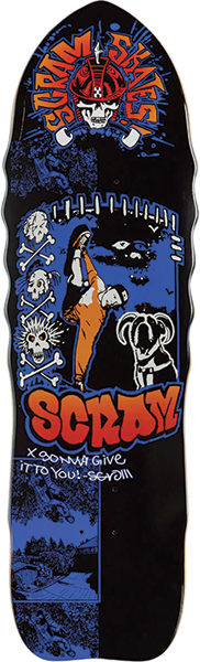 Scram X Skateboard Deck-10X33 | Boardparadise.com