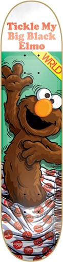World Industries Black Elmo Skateboard Deck-8.25 Ltd. | Boardparadise.com