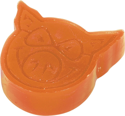Pig Head Neon Curb Wax-Orange | Boardparadise.com