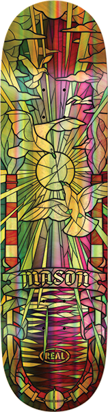 Real Silva Holo Cathedral Skateboard Deck-8.25 Gold Foil Tf ...