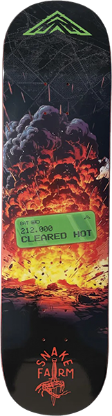Snake Farm Cleared Hot Podcast 2 Skateboard Deck-8.0 With Grip ...
