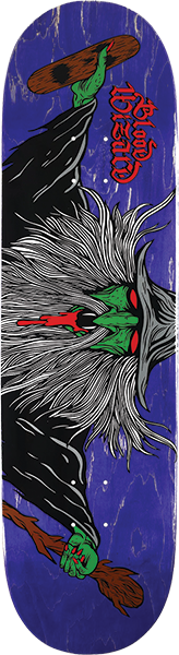 Blood Wizard Flying Wizard Skateboard Deck-9.0 Assorted Color ...
