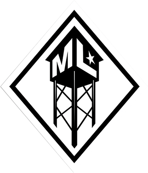 Mini Logo Watchtower Decal Single | Boardparadise.com