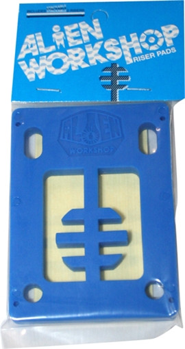 Alien Workshop Key Logo 1/8" Skateboard Risers Blue (Set Of 2 ...