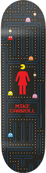 Girl Carroll Pac-Man Skateboard Deck-8.5 | Boardparadise.com