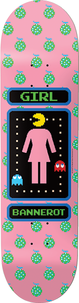 Girl Bannerot Pac-Man Skateboard Deck-8.5 | Boardparadise.com