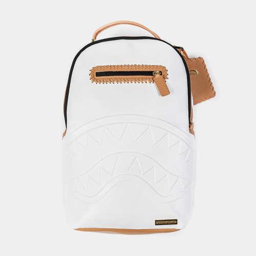 Sprayground Catamaran Dlxsv Backpack White Tan B6390 | Boardparadise.com