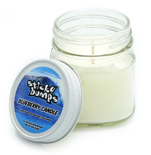 Sticky Bumps Glass Candle 7Oz White Kiwi Fruit | Boardparadise.com