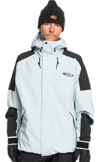 Quiksilver Radicalo Snow Jacket Mens Ice Flow | Boardparadise.com