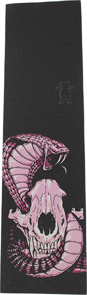 Grizzly 1-Sheet King Cobra Pink Grip Tape | Boardparadise.com