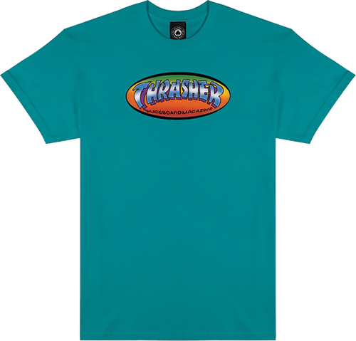 Thrasher Spanky Long Ninety-Five Ss Tshirt Medium-Jade Dome | Boardparadise.com