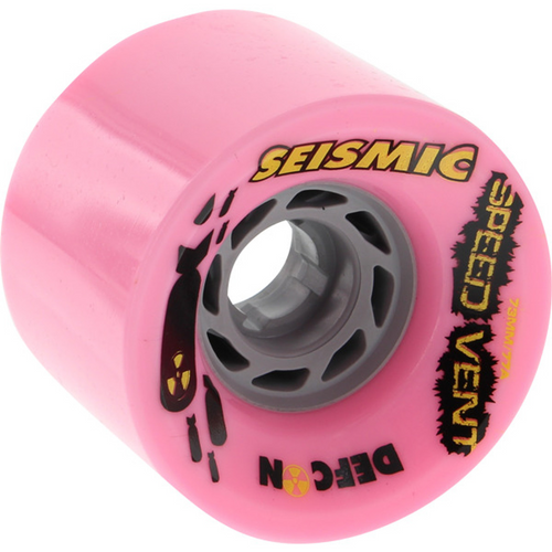 Seismic Speed Vent Wheels Set Pink 73Mm-77A | Boardparadise.com