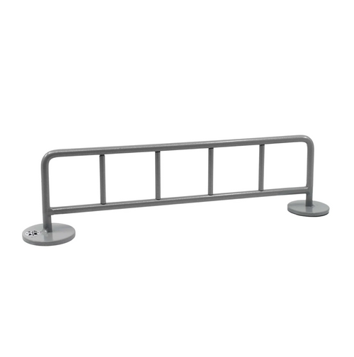 Teak Bike Rack Rail Silver 10 Inch | Boardparadise.com