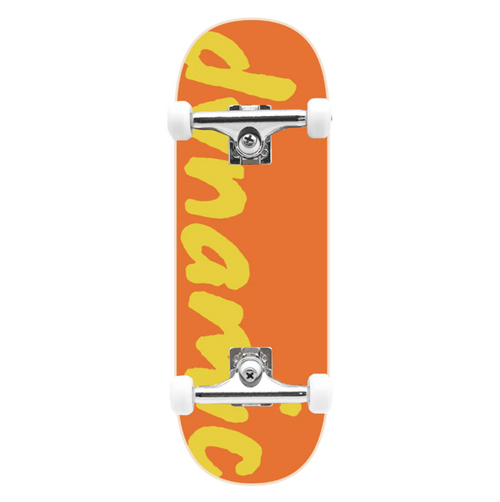 Dynamic Fingerboard Complete Logo Orange Yellow 32Mm | Boardparadise.com