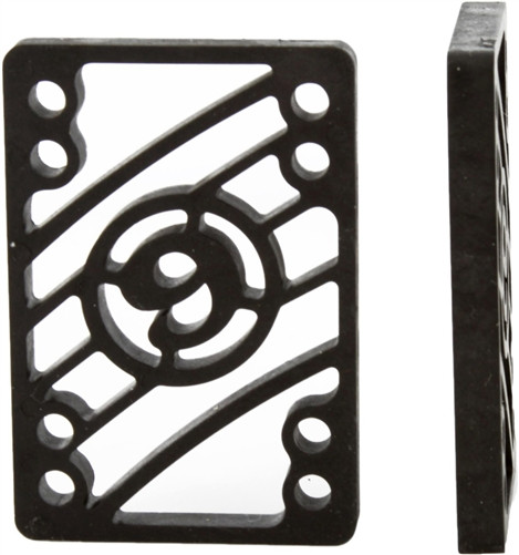 Sector 9 Riser 1/2" Black Set Of 2 | Boardparadise.com
