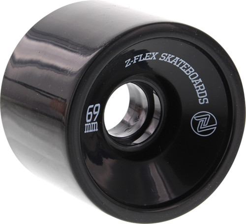 Z-Flex Wheels 69Mm Black Set Of 4 Wheels | Boardparadise.com