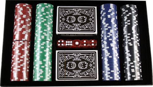 Spitfire Firehead Poker Set Cards,Chips,Dice | Boardparadise.Com