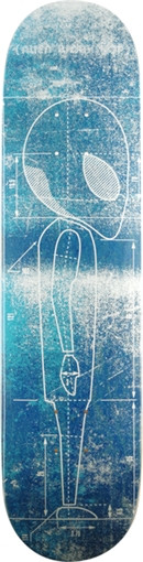 Alien Workshop Blueprint Skateboard Deck-7.8 | Boardparadise.com