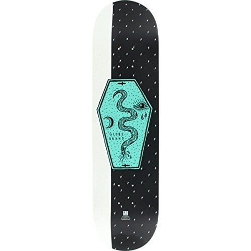 Globe Artist Series Coffin Skateboard Deck Black White 8.0 ...