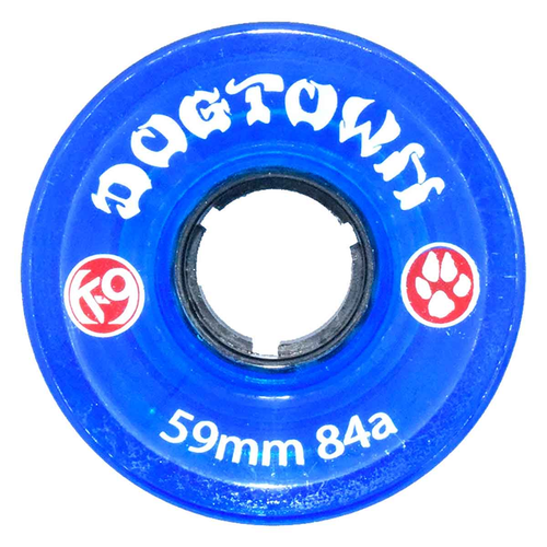 Dogtown K9 Cruiser Wheels Set Clear Blue 59Mm84a | Boardparadise.com
