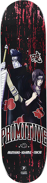 Primitive Akatsuki Skate Deck-8.0 Red | Boardparadise.com