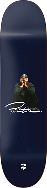 Primitive Tupac Shakur Skateboard Deck-8.0 Navy | Boardparadise.com