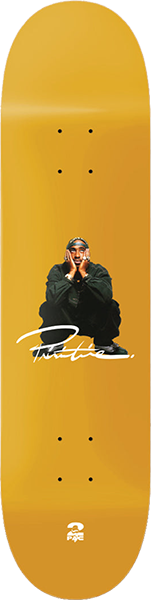 Primitive Tupac Shakur Skateboard Deck-8.38 Gold | Boardparadise.com
