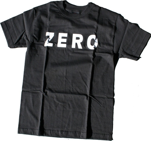 Zero Army Logo Ss Large Blk Wht | Boardparadise.com