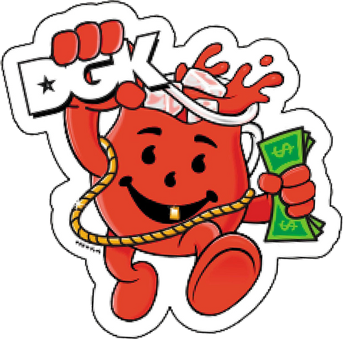 Dgk Kool-Aid Smash Sticker | Boardparadise.com
