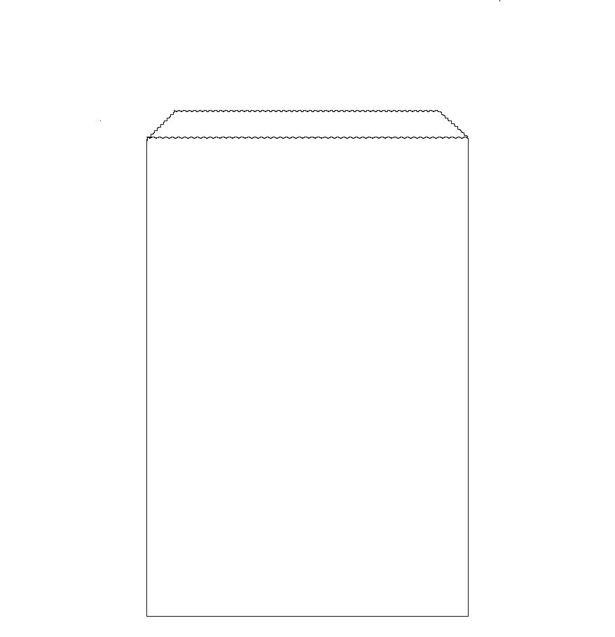 Blank Cereal Box Clipart