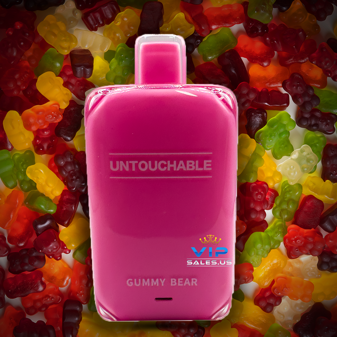Untouchable Gummy Bear Disposibles Vape 10,000 Puffs