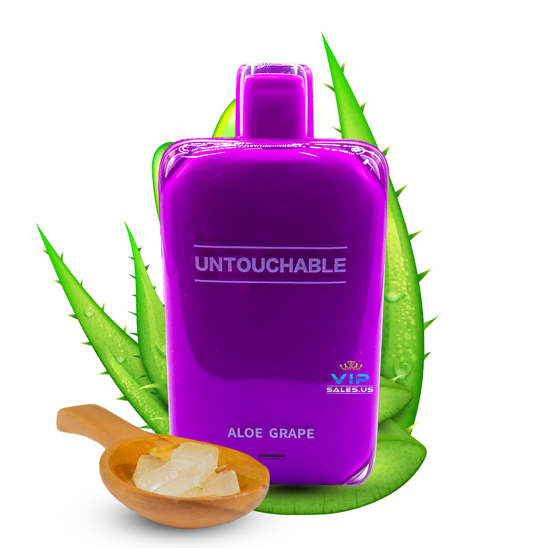 Untouchable Aloe Grape Disposibles Vape 10,000 Puffs