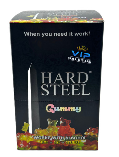 Hard Steel Gummy 24CT – Best Male Enhancement Gummies for Performance
