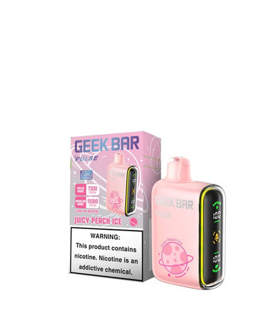 Geek Bar Pulse Disposable- Juicy Peach Ice - Vipsales