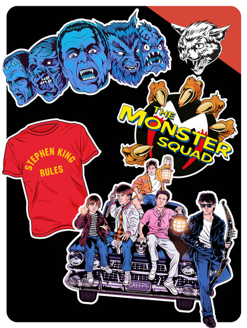 Monster Squad Collection - Large Sticker Decal - Alleycat Graphics